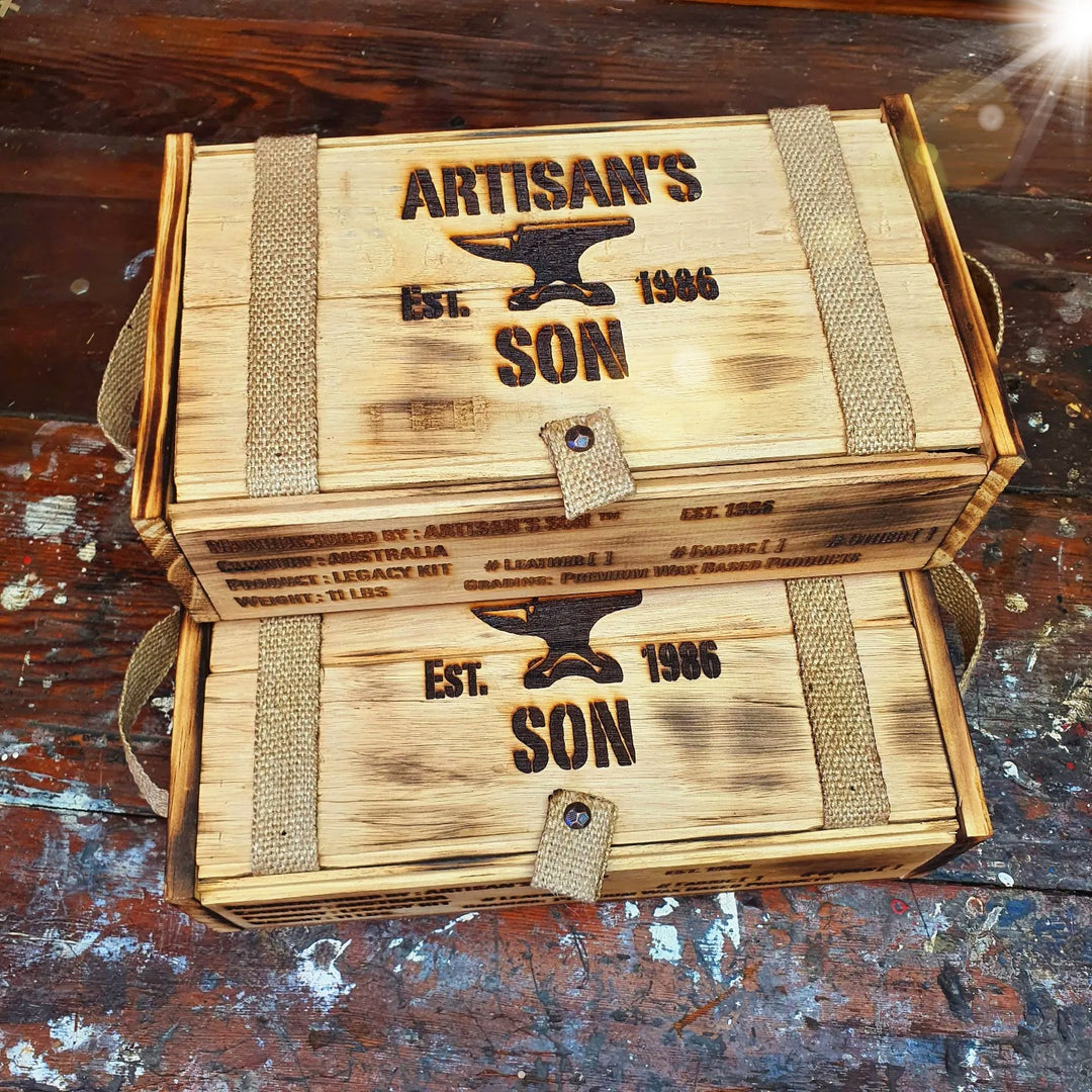 Leather Legacy Box - The Ultimate Kit – Artisan's Son - Australian ...